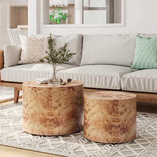 stacking coffee table set
