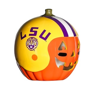 NCAA Lsu Tigers Ceramic Pumpkin Helmet - Bed Bath & Beyond - 36193941