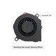 DC Brushless Fan Cooling Blower Fan Cooler 6015 DC24V for Laptop CPU ...