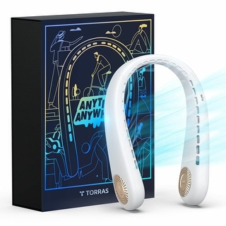 TORRAS L3 Bladeless Neck Fan - White - Bed Bath & Beyond - 37154959