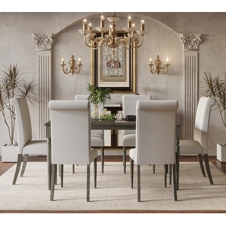 Franklin 7-pieces Dining Table and Chair - Bed Bath & Beyond - 37640330
