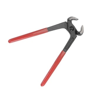 End Cutting Pliers 10" Nail Nippers Puller Plier with Red Plastic ...