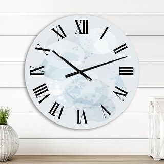 Designart 'Bohemian Pastel Organic Shape Composition II' Mid-Century ...