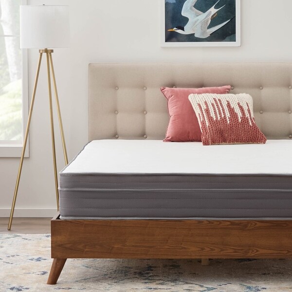 Linenspa Essentials 10 In. Medium Gel Memory Foam Hybrid Mattress On Sale Bed Bath Beyond 28388707