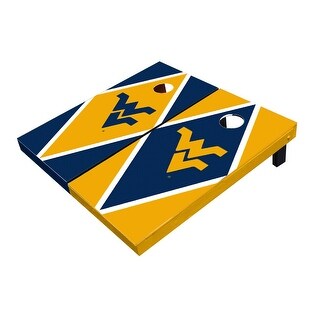 West Virginia Mountaineers Alternating Diamond Cornhole Boards - Bed ...
