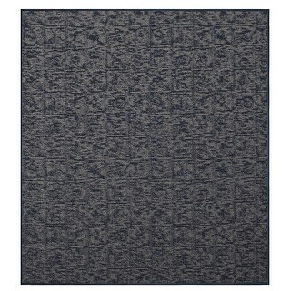 Modern Indoor/Outdoor Commercial Rug - Navy, Elemental Area Rugs - Bed ...