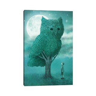 iCanvas "The Night Gardener" by Terry Fan Canvas Print - Bed Bath ...