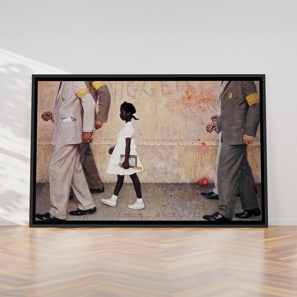 Large Wall Art, Framed Art, The Problem We All Live With (Ruby Bridges ...