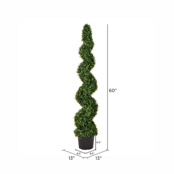 Vickerman 5' Green Boxwood Everyday Topiary - Bed Bath & Beyond - 20694895