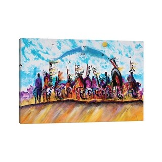 iCanvas "Children Of The Sun" by Red Bird Smith Art Canvas Print - Bed ...