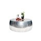 Cala Aluminium Hammered Coffee Table - Bed Bath & Beyond - 39082753
