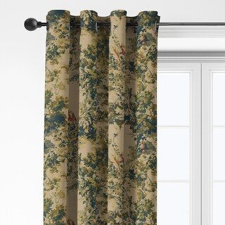 Dolce Empire Cotton Grommet Top Drapery Panel Set of 2 - Bed Bath ...
