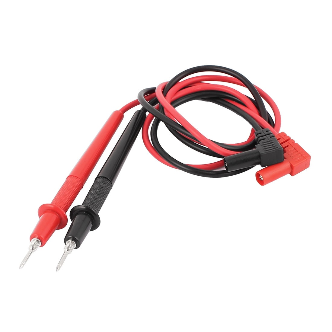 2pcs 4mm Banana Multimeter Test Lead Probe Tester Wire Cable Red Black ...