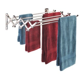 Space Saver Fold Away Racks - 24"D x 34"W x 5"H - Bed Bath & Beyond ...