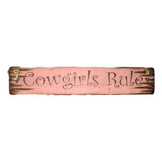 Cowboy Signs Wood Wall Hanging Girl Made Boot Chaps Cowboy Pink 8192 ...