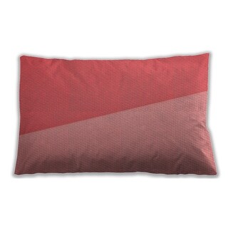 Ahgly Company Patterned Indoor-Outdoor Ruby Red Lumbar Throw Pillow - Bed Bath & Beyond - 40084062
