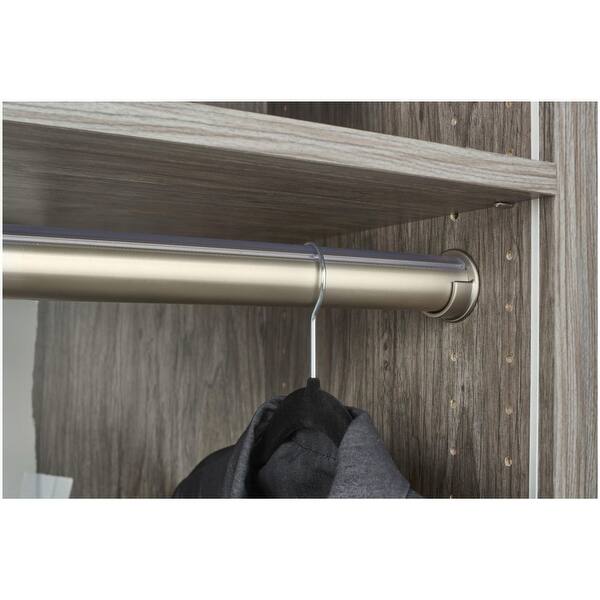 Rev-A-Shelf Sidelines Closet Rod Support End Cap - Pack of 2 - Bed Bath ...