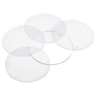 PMMA Blank Acrylic Discs with Hole for Vinyl Projects - 3 Inch - Bed ...