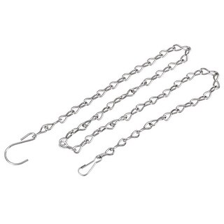 Hanging Chains 90cm Extension Lighting Chain Link with Hook Stainless ...