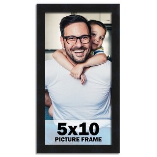 5x10 In Frame Black Picture Frame - Complete Modern Photo Frame - Bed ...