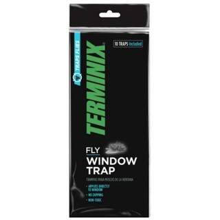 Terminix T904-10 Window Fly Trap, Non-Toxic Home & Family Safe, 10-Pack ...