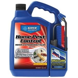 Bayer Advanced 502798A Home Pest Control Indoor & Outdoor Insect Killer ...