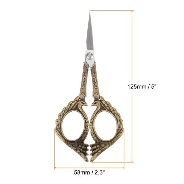 5" Stainless Steel Vintage Bird Style Scissors for Embroidery Sewing ...