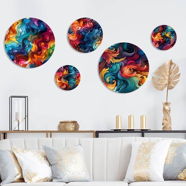 psychedelic room art