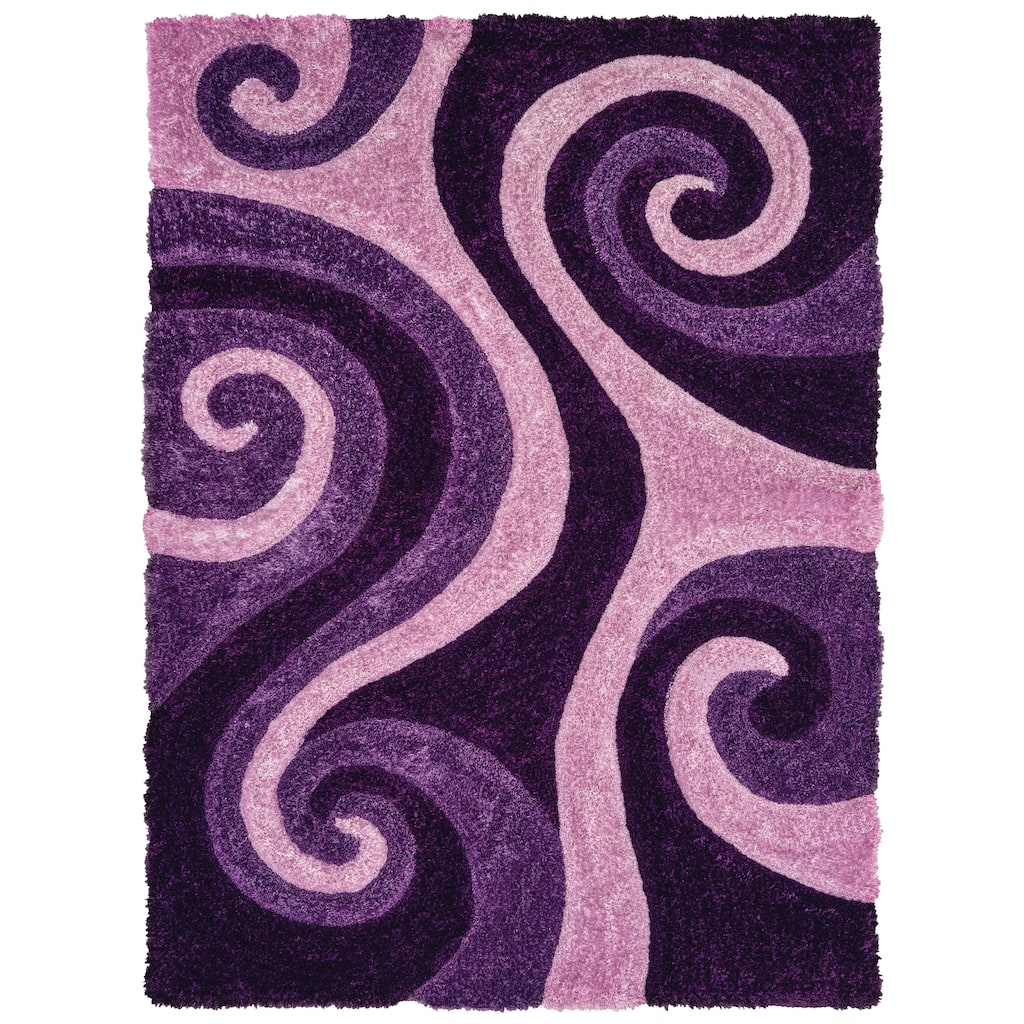 Westfield Home Sarathiel Leliel Shag Area Rug - Overstock - 23434264