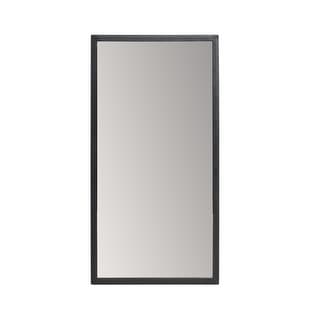 Habitat Decor Mari Black Rectangular Mirror - Bed Bath & Beyond - 37983017