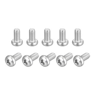 M5x10mm Torx Security Machine Screws, 20pcs 316 Stainless Steel Pan ...