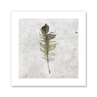 Feather Imprint II - Green - Bed Bath & Beyond - 29814317