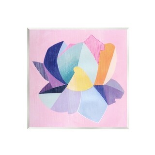 Stupell Pop Style Lotus Flower Wall Plaque Art Design by Grace Popp ...