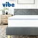 Vibe Gel Memory Foam 12" Mattress CertiPUR US Certified Bed in a Box ...