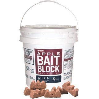 JT Eaton 709AP Apple Flavor Bait Block Rodenticide, For Mice and Rats ...
