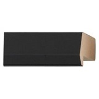 Picture Frame Moulding Wood 100Ft Bundle Contemporary Black Finish ...