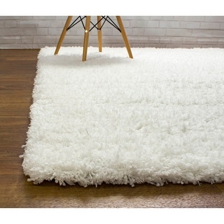 Super Area Rugs Cloud Microfiber Handmade Non Slip Shag Rug - Bed Bath ...