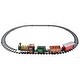 12-Piece Battery Operated Lighted & Animated Continental Express Train ...