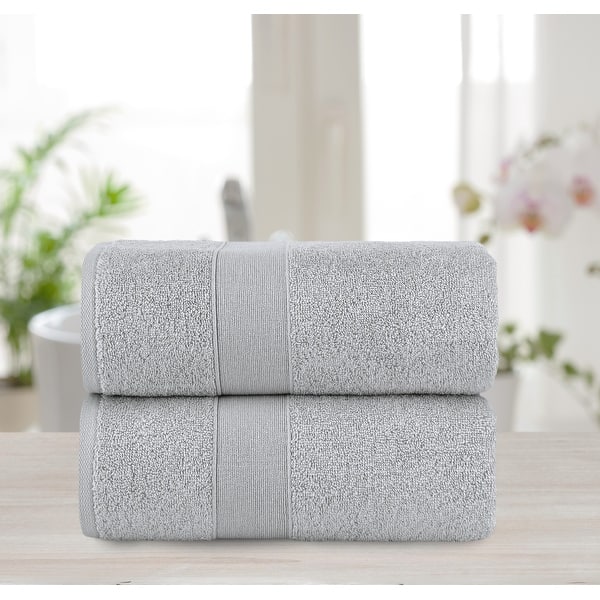 Chic Home 2-Piece Standard 100 Oeko-Tex Certified Bath Towel Sheet Set ...
