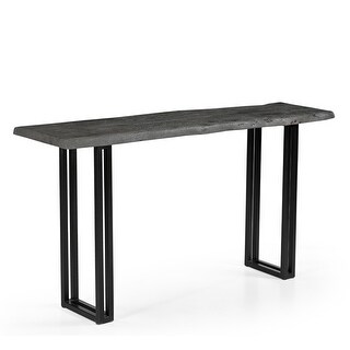 Sparrow Solid Wood Console Table - Gray - 60" x 14" - Bed Bath & Beyond ...