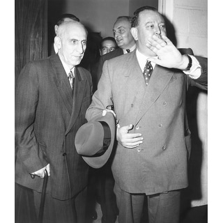 Mohammed Mossadegh The Iranian Premier At The United Nations In Nyc ...