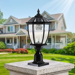 Solar Column Headlights With Dimmable LED - Bed Bath & Beyond - 38077207