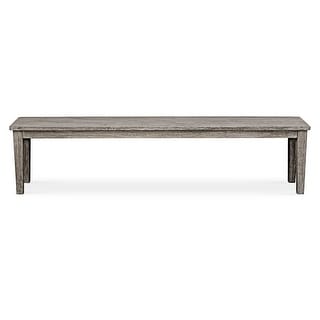 Uttermost Forsyth Dark Gray Outdoor Bench - Bed Bath & Beyond - 43092172