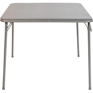Lightweight Portable Folding Table with Collapsible Legs , Gray - Bed ...
