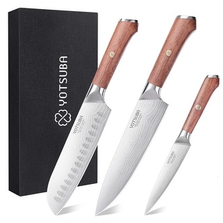 Kitchen Knife Set, Chef Knife Set, Sharp High Carbon Stainless Steel ...