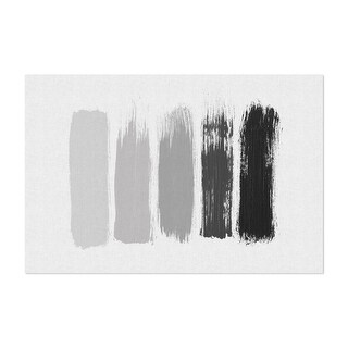 Black White Stripes Painting Abstract Minimal Art Print/Poster - Bed ...