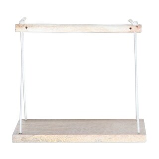 Novica Handmade Bohemian Spirit Wood Hanging Shelf - Bed Bath & Beyond ...