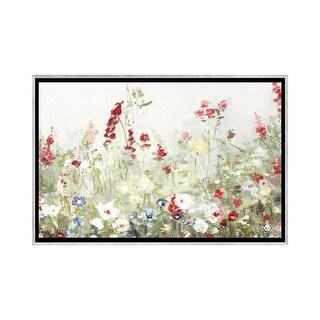 iCanvas "Sweet Spring Meadow" by Sally Swatland Framed - Bed Bath ...