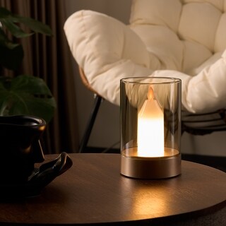 Candle Sensor Control Table Lamp Bedside Night Light - 5" H - Bed Bath ...