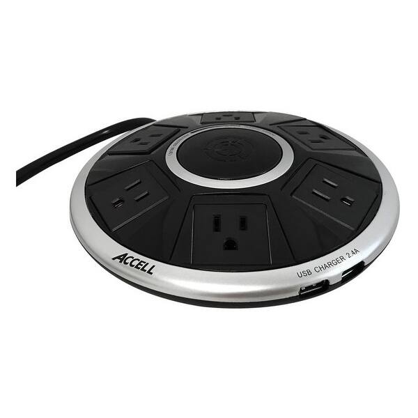 Accell d080b-030k powramid 6-outlet air power center with surge ...